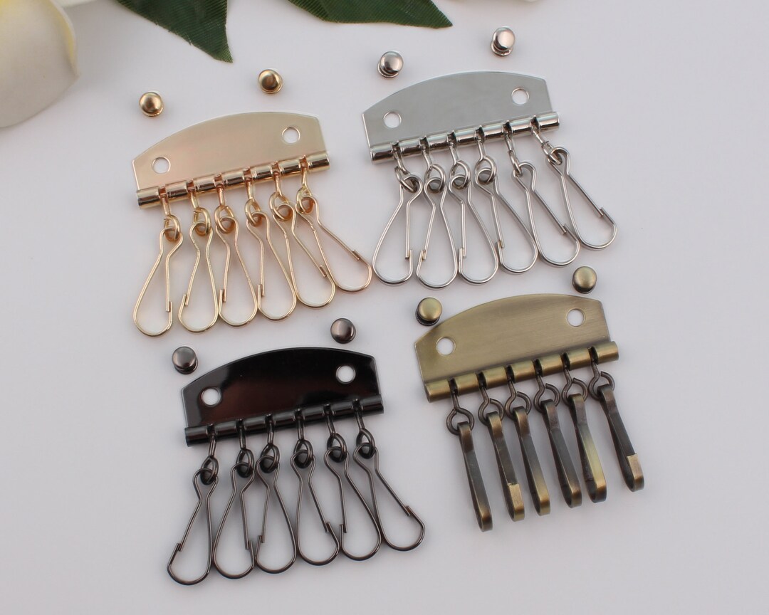 48mm（6 Hook）key Holder，key Wallet Holder，keychain，pocket Key Holder ...