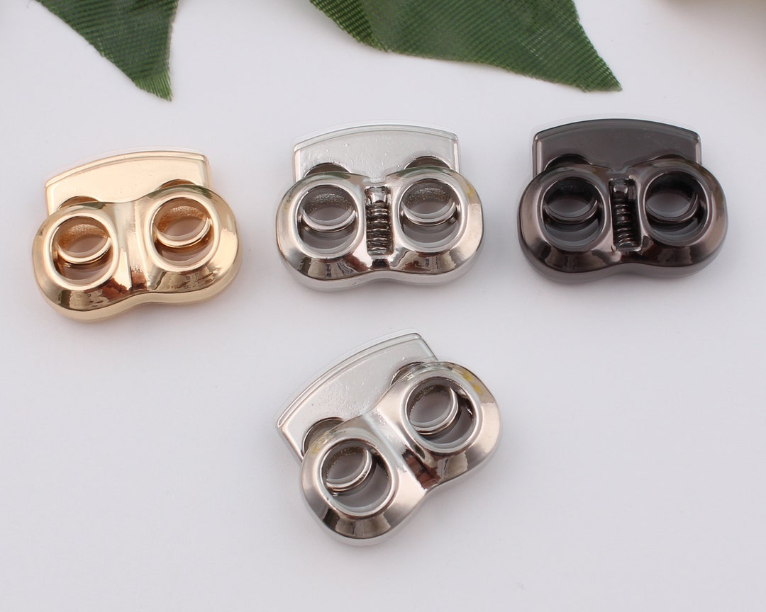 Metal Cord Lock Two Holes Cord Lock Stopper Cord Stopper Cord-lock ...