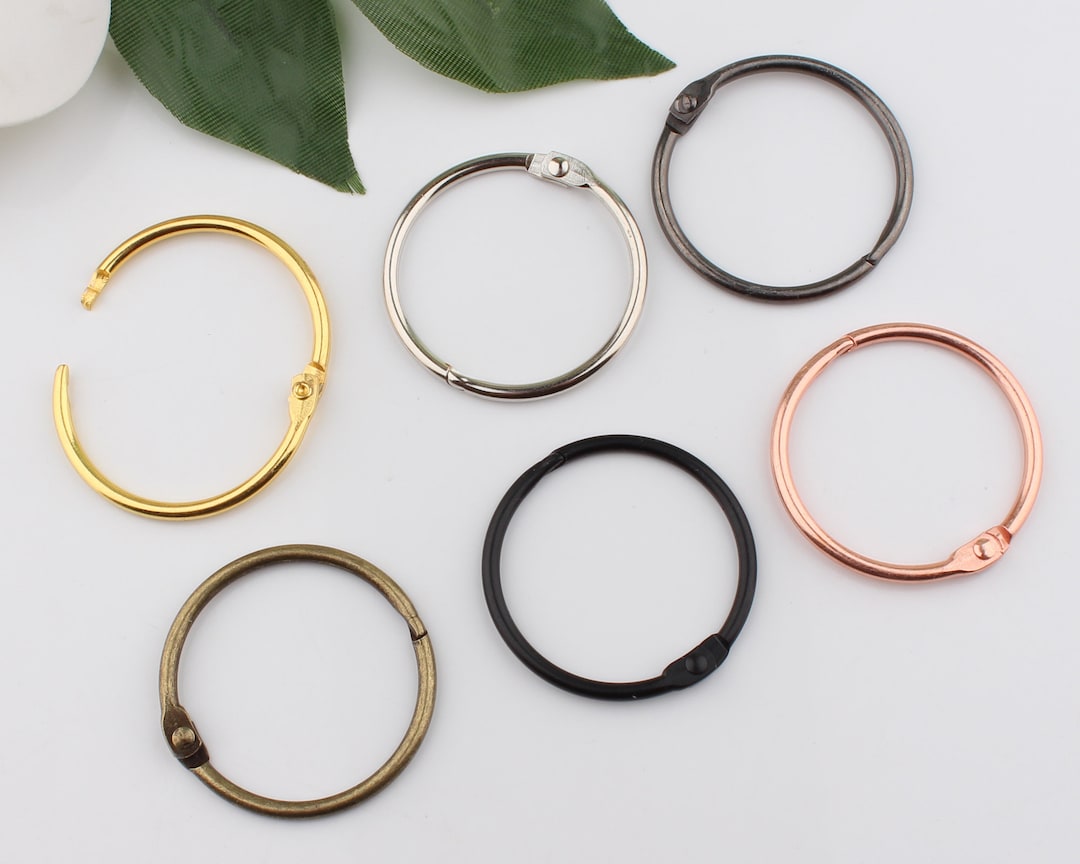 38mm Inner Loose Leaf Rings Split Ring Binder Rings Card Rings Cards ...