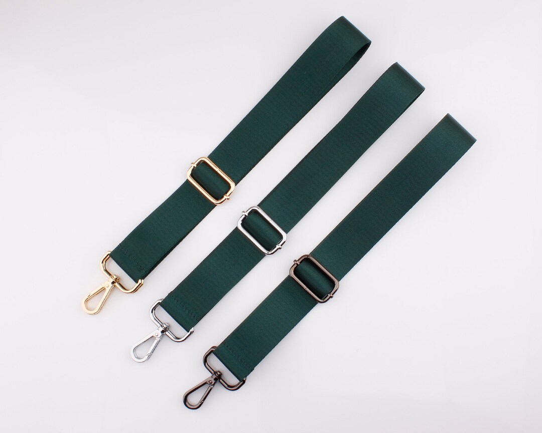 1.5 Inch 38mm Dark Green Cross Body Bag Strap Adjustable Crossbody ...