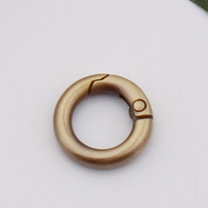 10mm Inner Round Spring O Ring Clasps Metal O Rings Round Ring Spring ...