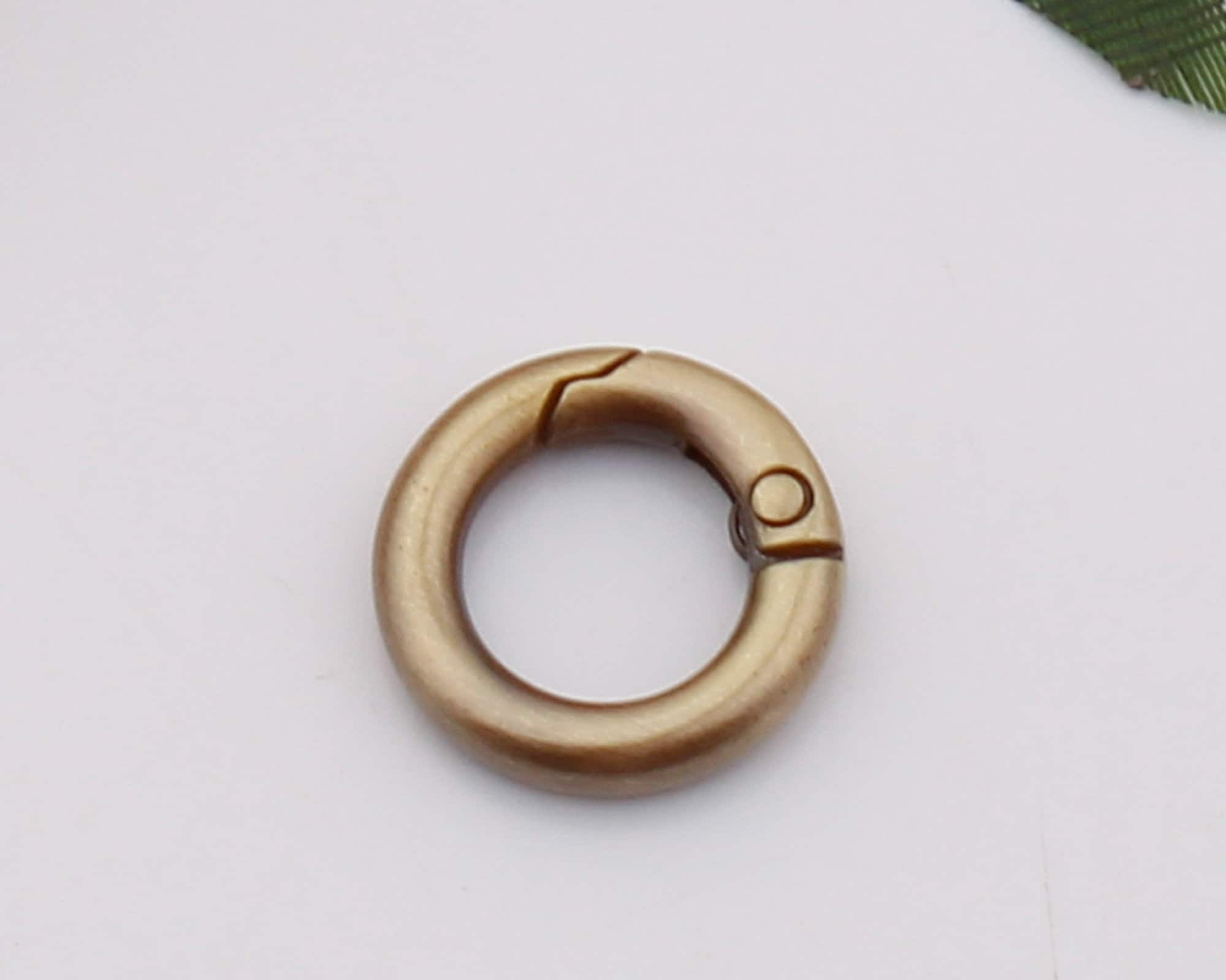 10mm Inner Round Spring O Ring Clasps Metal O Rings Round Ring Spring ...