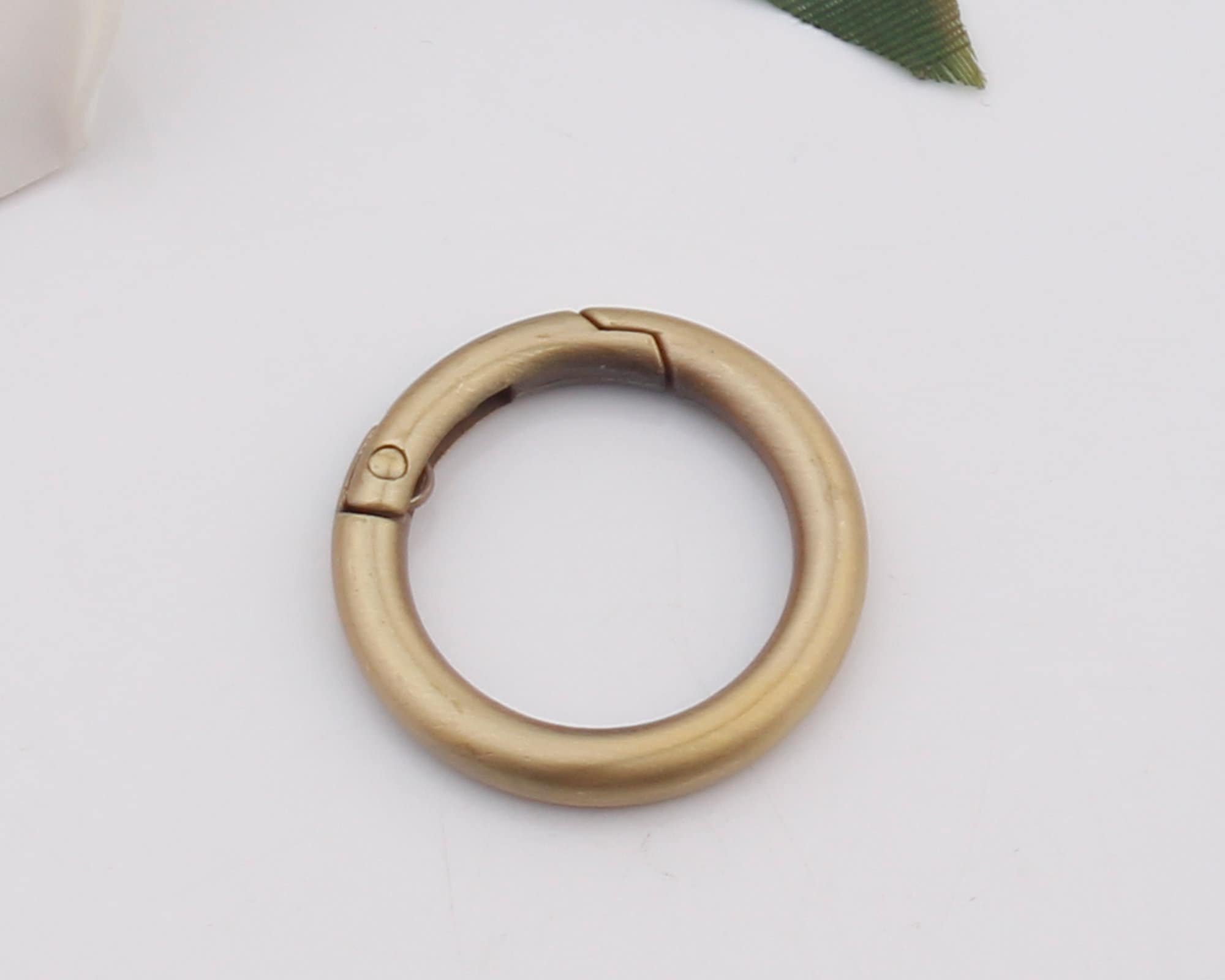 1 Inch 25mm Inner Round Spring O Ring Clasps Metal O Rings - Etsy