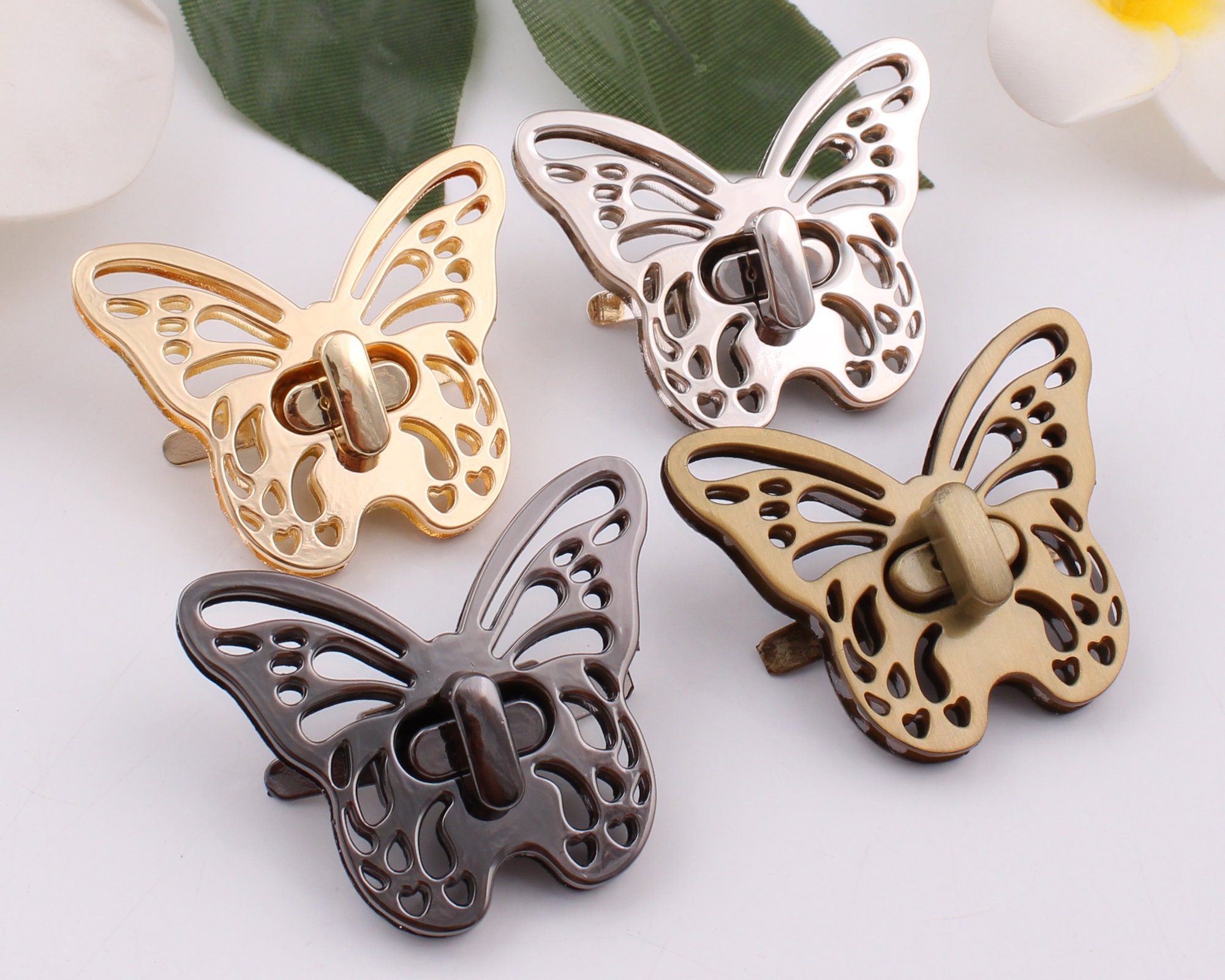 Butterfly Bag Lock Purse Lock Purse Twist Lock Metal Lock Turn - Etsy UK