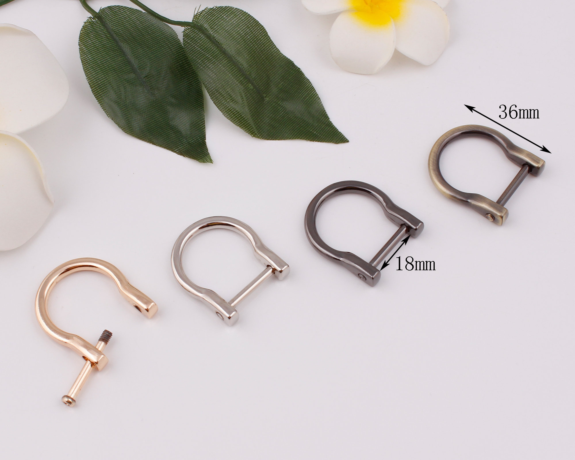 18mm Inner Metal D Ring Horseshoe D Ring Screw D Ring Bag - Etsy