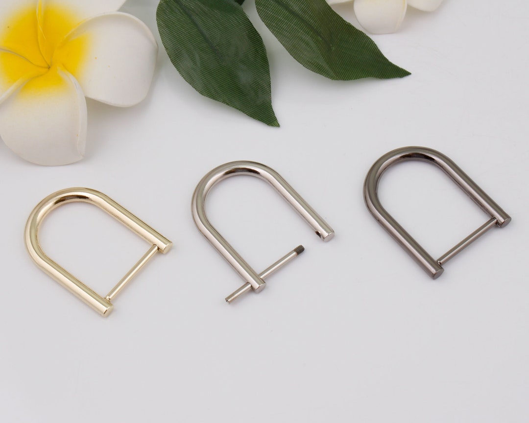 27mm Inner Metal D Ring Horseshoe D Ring Screw D Ring Bag Connector U ...