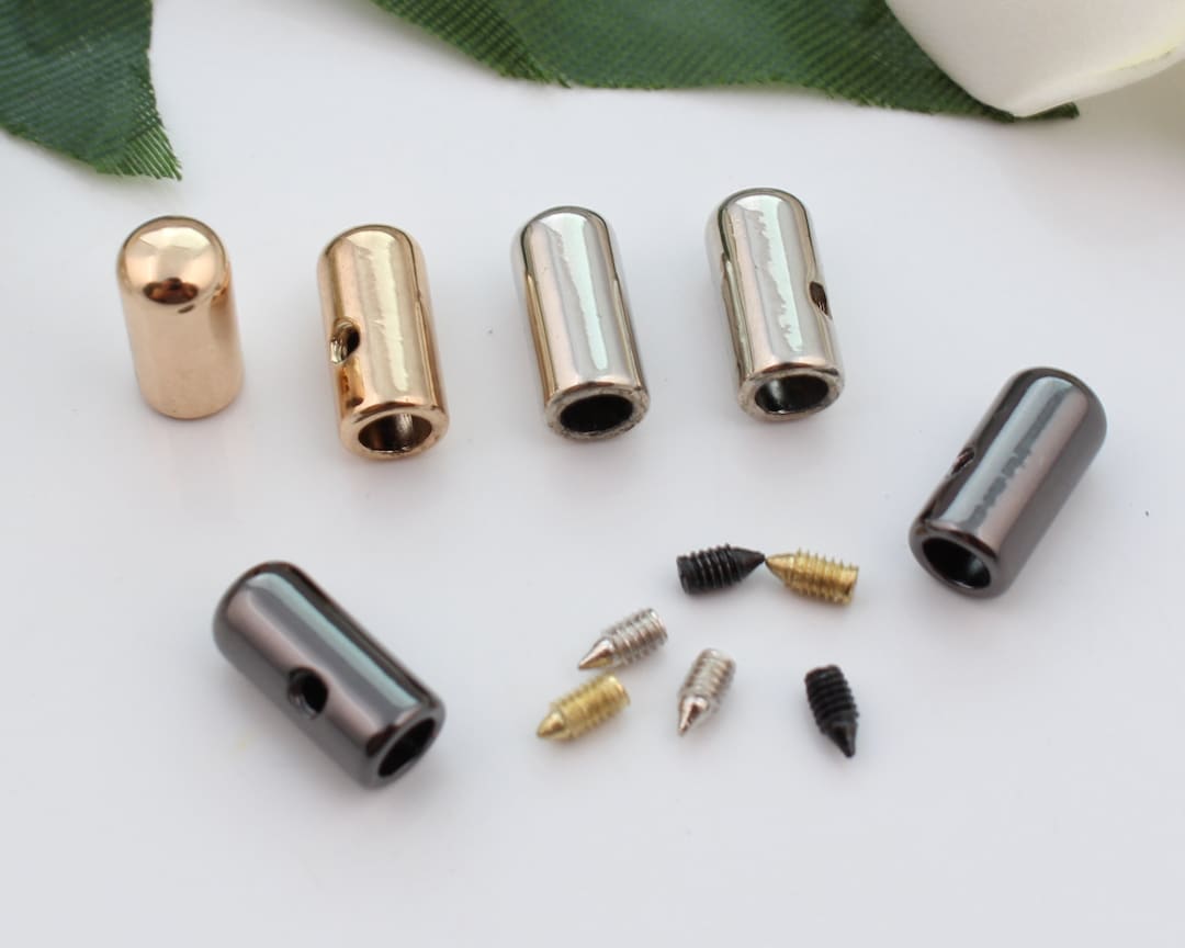 4mm Cord End Tube Clasps，stop Cord，cord Finish，rope End，end Caps，rope ...