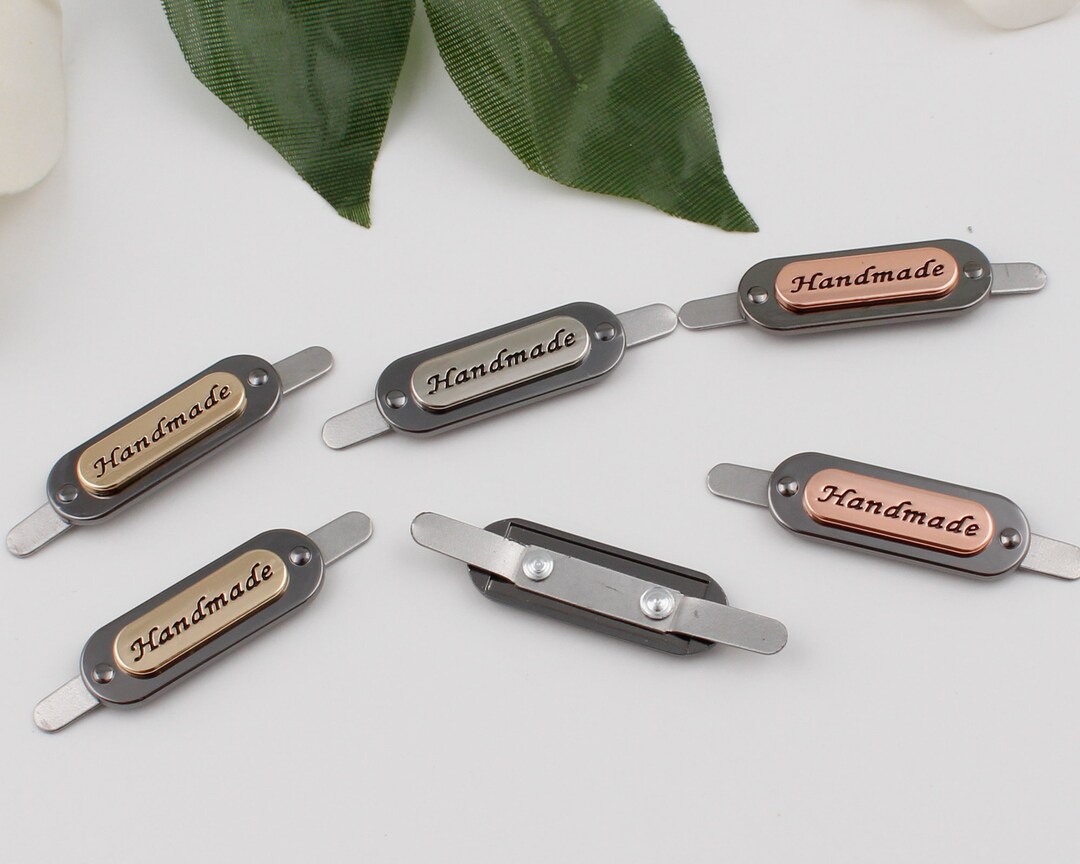 Metal Handmade Label,handmad Metal Bag Labiel, Bag Tag,personalized ...