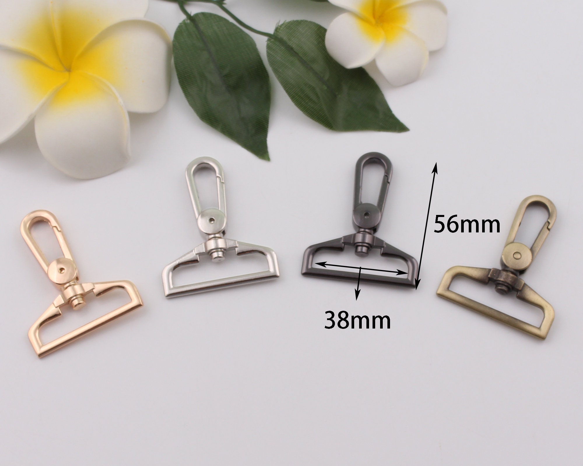 1.5 Inch 38mm Inner Metal Swivel Clasp Swivel Hook Swivel Snap - Etsy