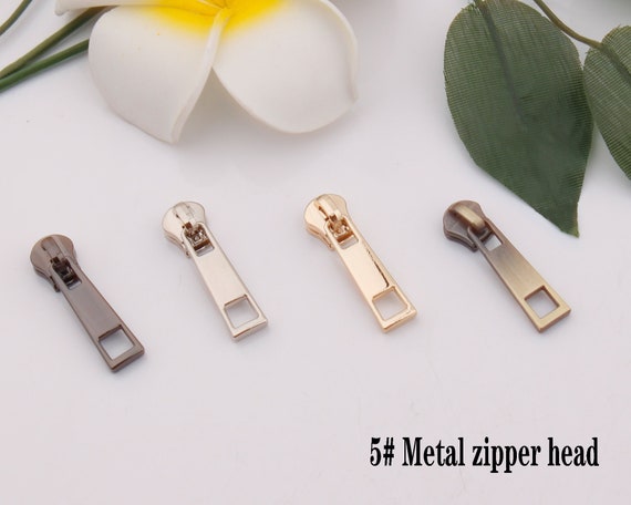 Metal Zipper Head 5 Zipper Slider Head for Metal Zipper Teeth | Etsy