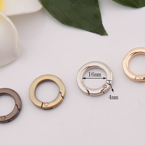 1 25mm Inner Metal Spring O Ring Clasps Spring Gate - Etsy