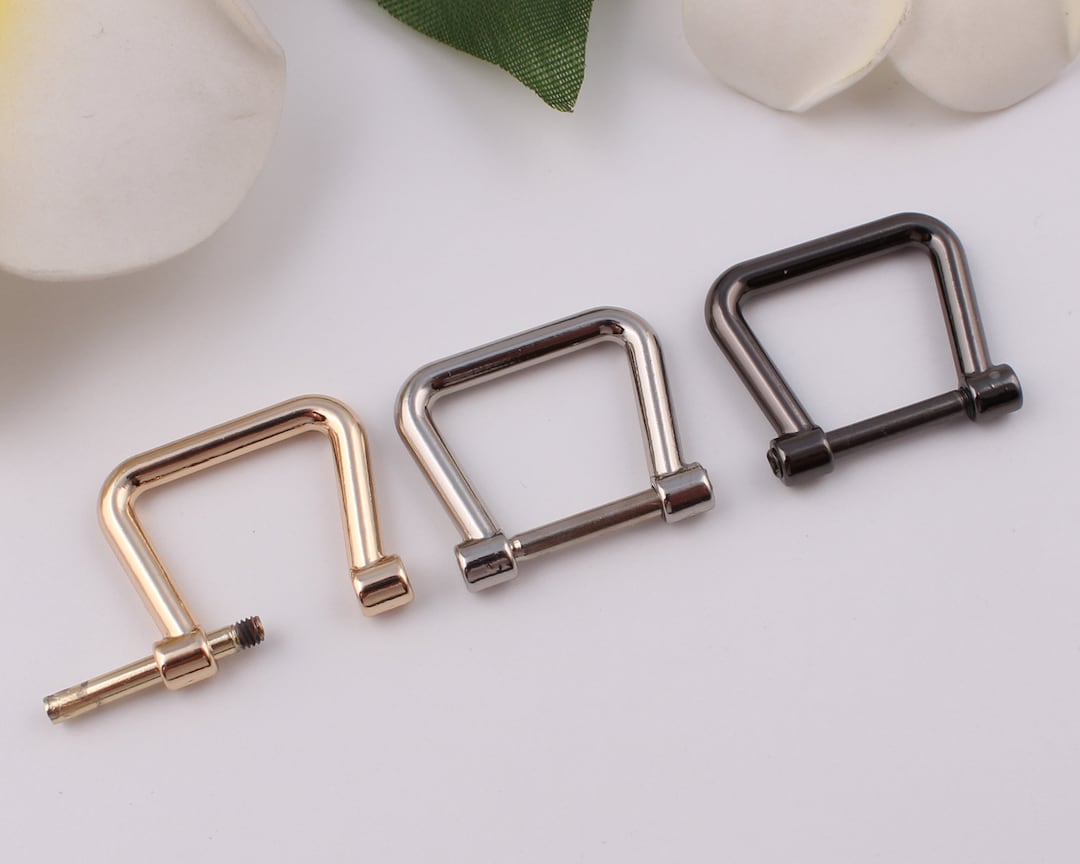 15mm Inner Metal D Ring Horseshoe D Ring Screw D Ring Bag Connector U ...