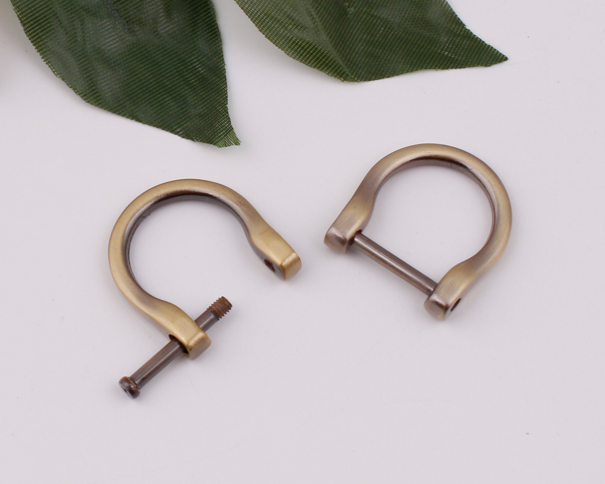 19mm Binnen metalen d ring hoefijzer d ring schroef d ring zak - Etsy ...