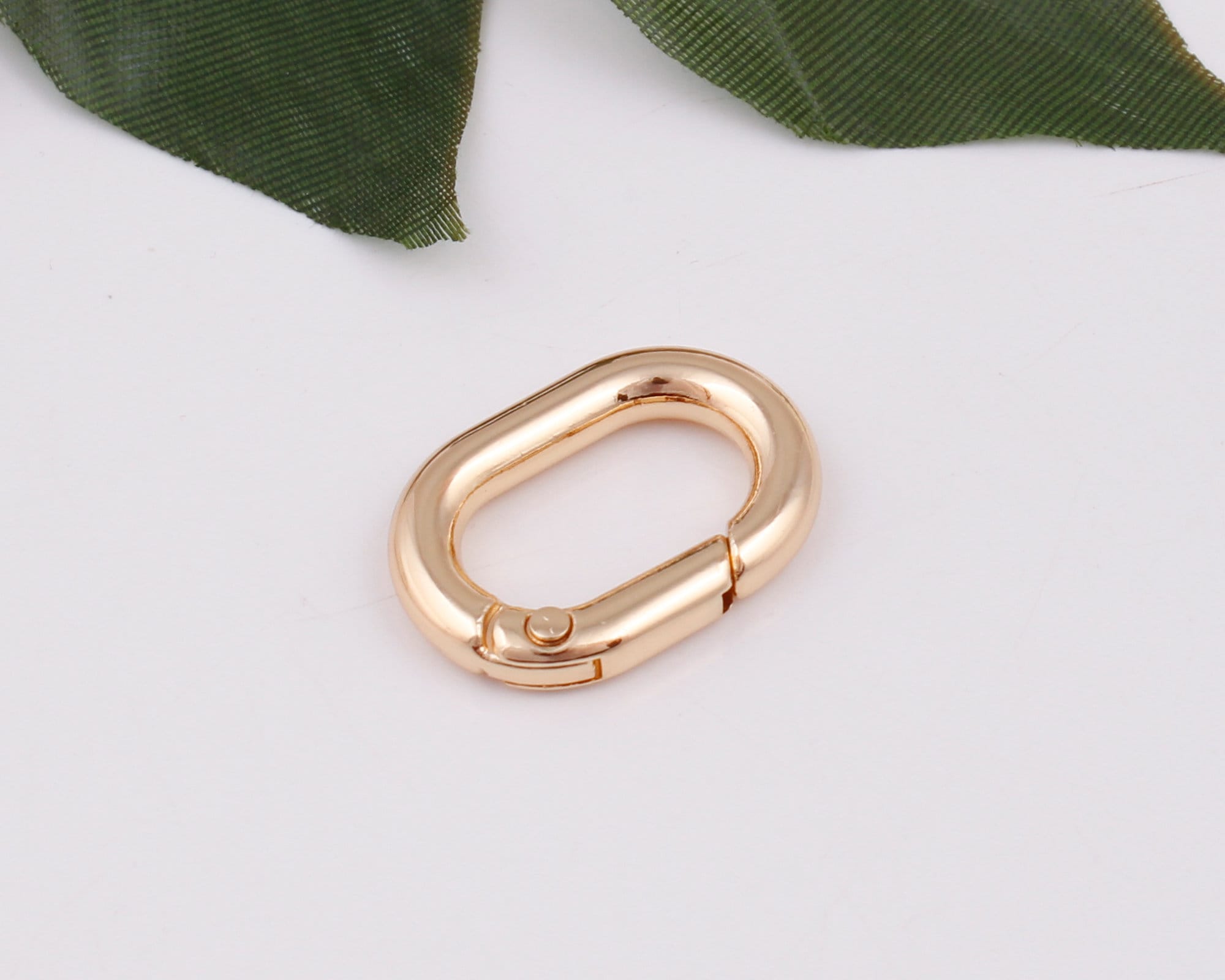 20mm innen 3/4" oval Feder o Ring Verschlüsse Metall o Ringe rund Ring ...