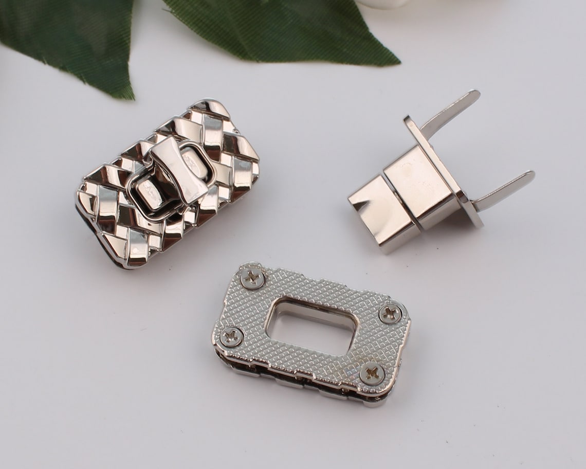 Bag Lock Purse Lock Purse Twist Lock Metal Lock Turn Lock - Etsy