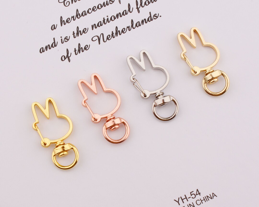 36mm×19mm Rabbit Swivel Clasp Key Clasp Swlvel Snap Hook Key Chain ...