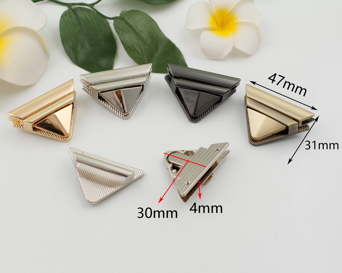 Bag Lock Purse Lock Purse Metal Lock Press Lock Purse Clasp | Etsy