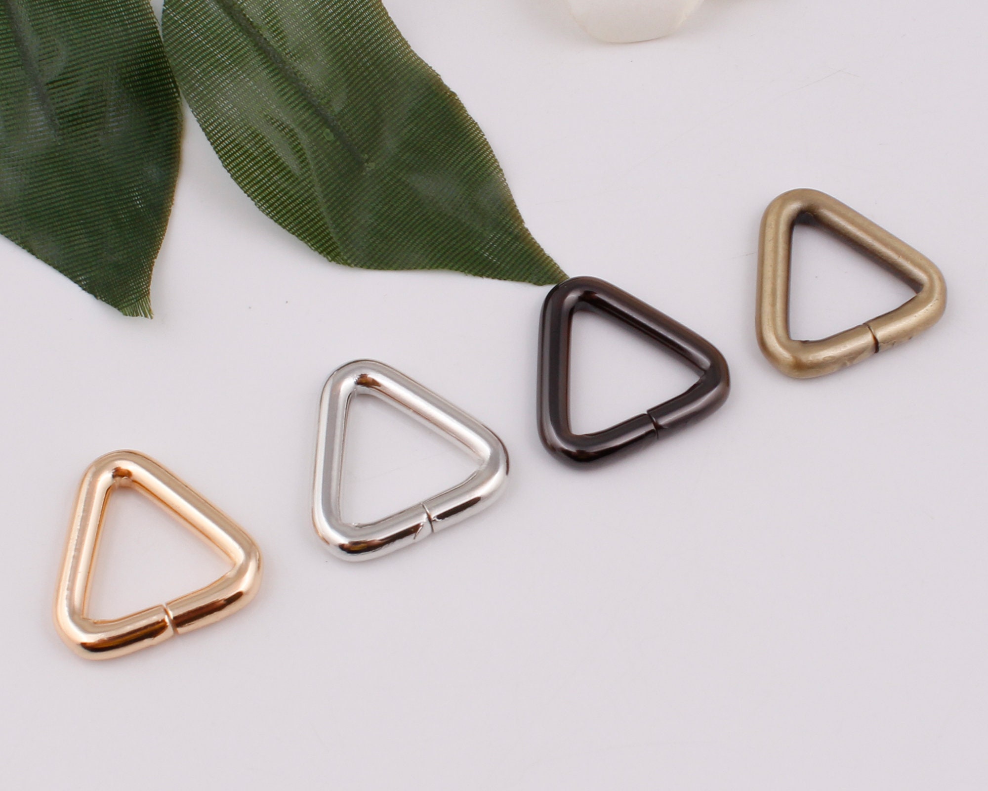 19mm Inner 3/4 Metal Triangle Ring for Bags Purse Screwing | Etsy