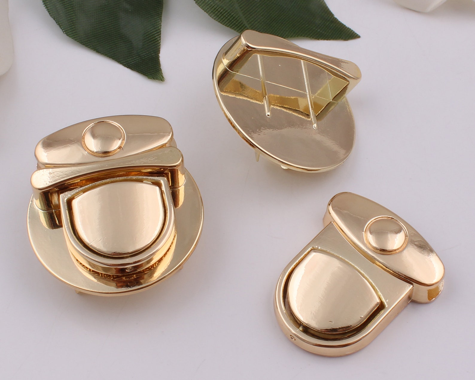 Bag Lock Purse Lock Purse Metal Lock Press Lock Purse Clasp | Etsy