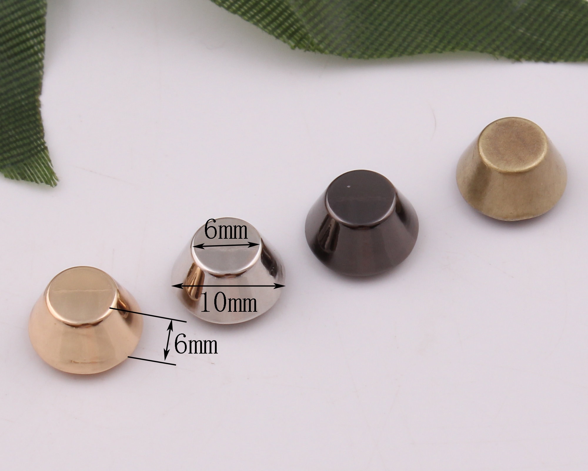 6mm Metal Purse Feet Bag Feet Handbag Feet Screw Rivets Handbag Studs ...