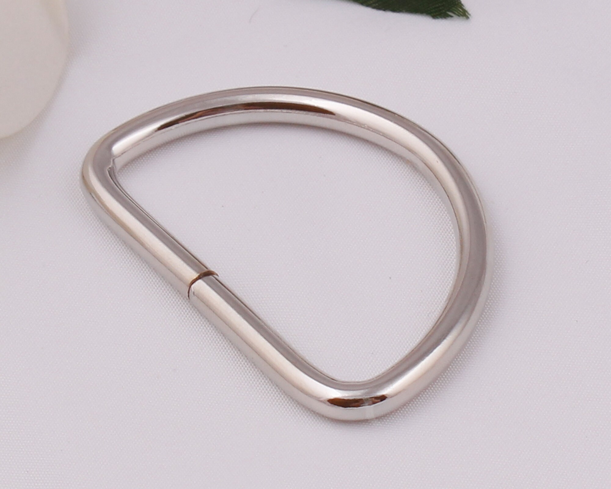 50mm Inner 2" Metal D Ring Buckle Non Welded Dee Ring Purse D Ring Bag ...