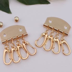 34mm（4 Hook）key Holder，key Wallet Holder，keychain，pocket Key Holder ...