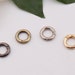 10mm Inner Round Spring O Ring Clasps Metal O Rings Round Ring Spring ...