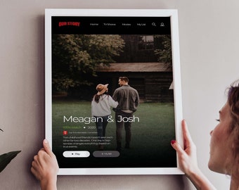 Custom Movie Poster Portrait - Etsy