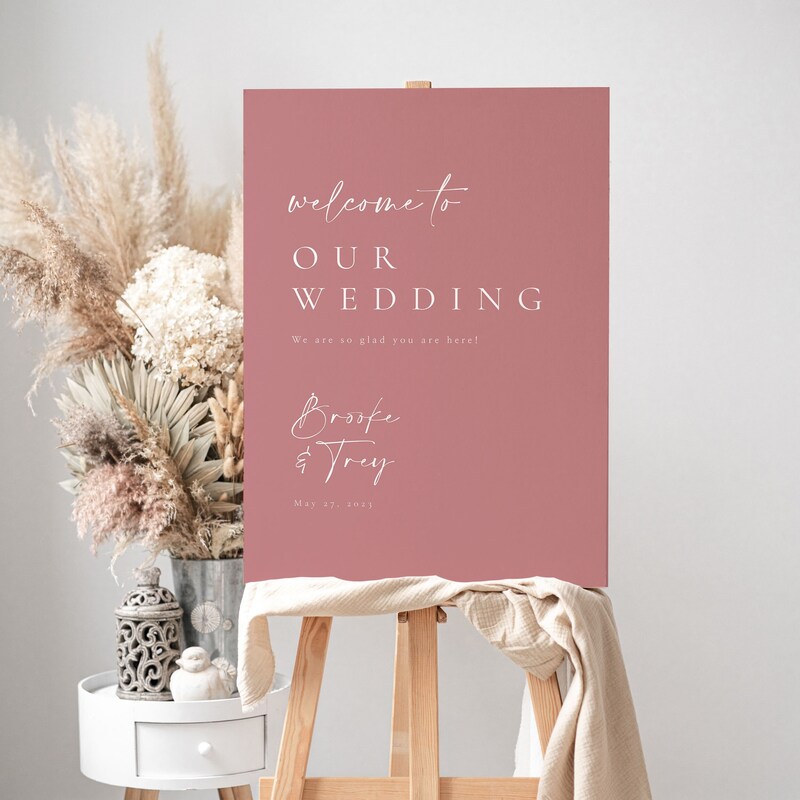 Dusty Rose Wedding - Etsy