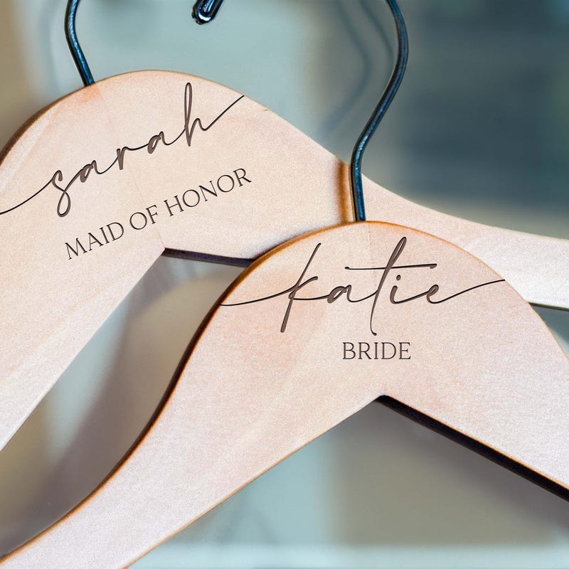 Engraved Hanger - Etsy