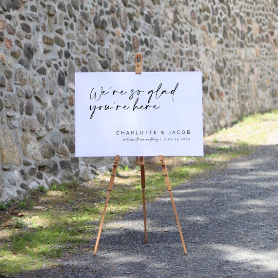 Printable Wedding Welcome Sign Digital Download Wedding Sign - Etsy