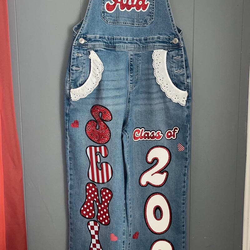 Senior Overalls - Etsy