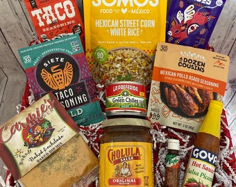 Deluxe Taco Night Gift Box, Taco Gift Box, Gift for Couples, Thank You ...