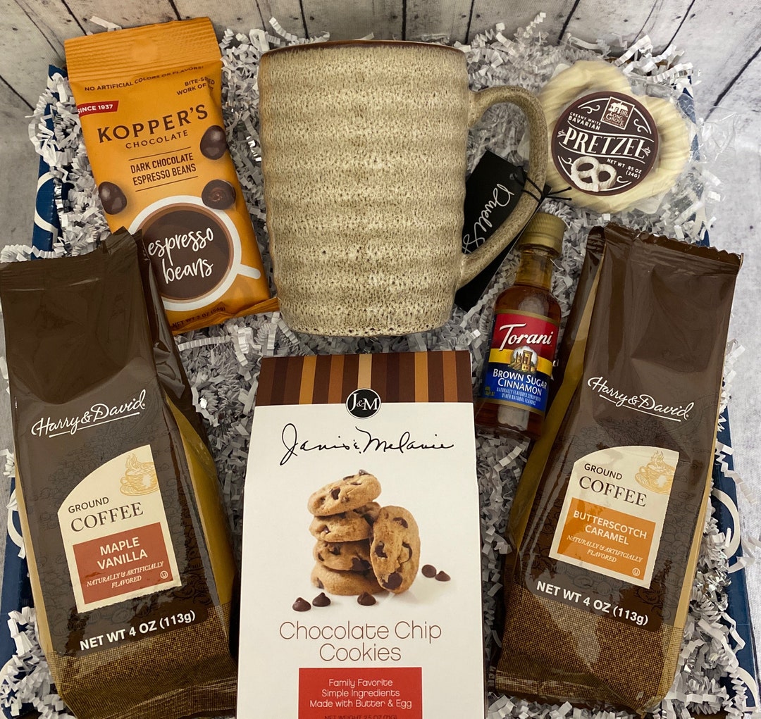 Coffee Gift Box, Coffee Lovers Gift Box, Care Package, Gift for Man ...