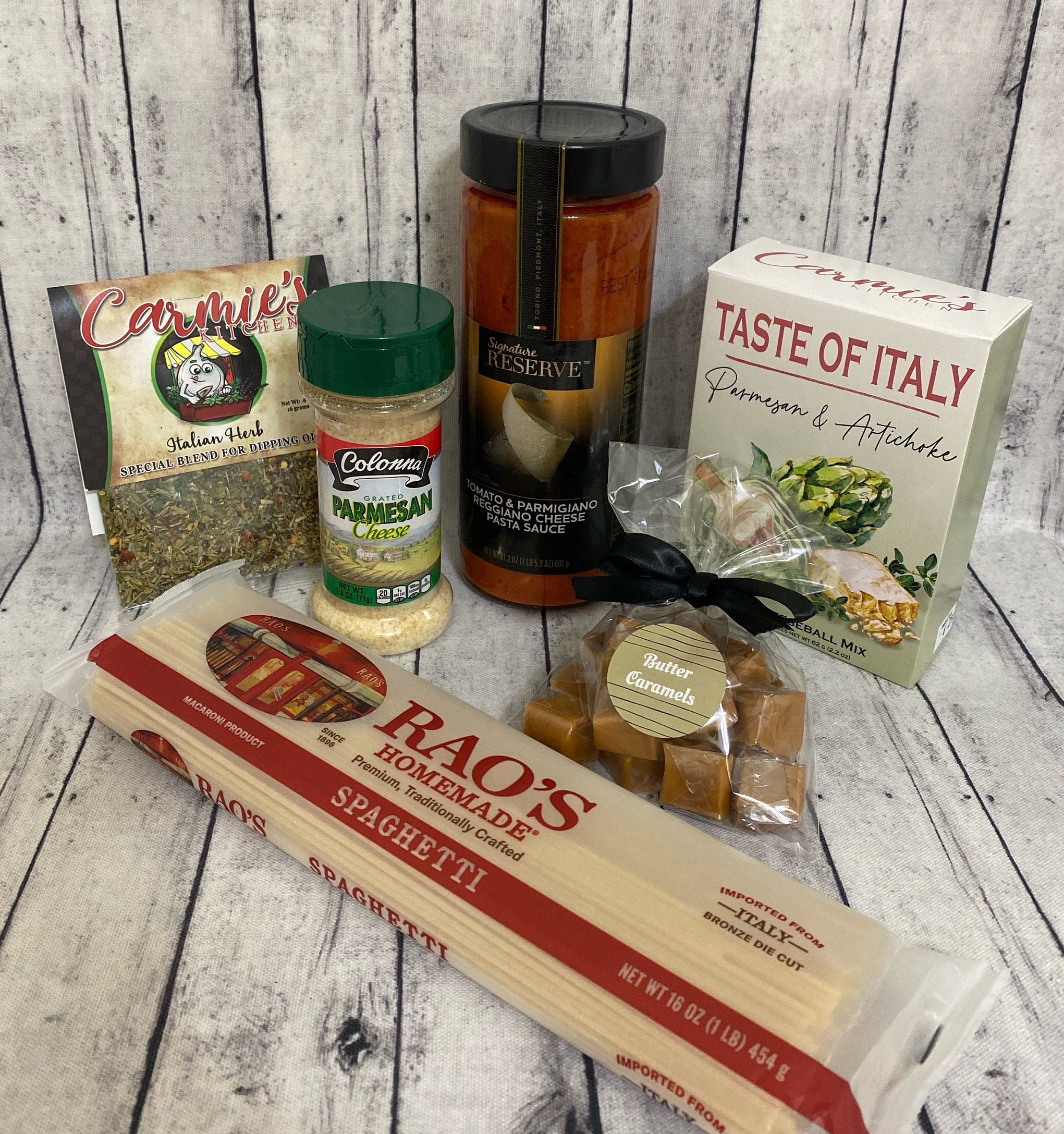 Dinner Gift Box, Italian Dinner Gift Basket, Pasta Kit, Family Food Gift, Dinner for Two, Gift ...