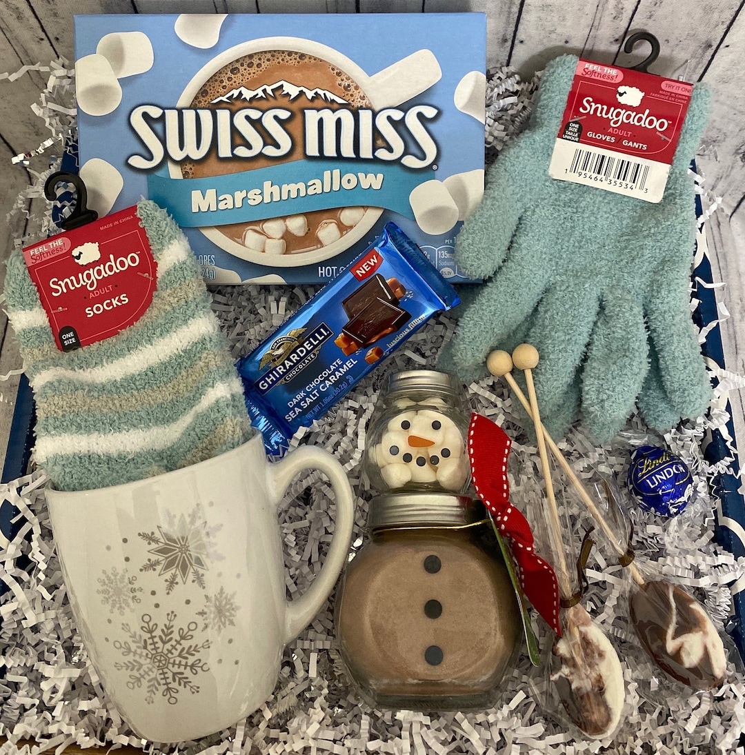 Hot Chocolate Gift Set, Hot Chocolate Box for Her, Hot Chocolate Kit, Hot Chocolate Gift for ...