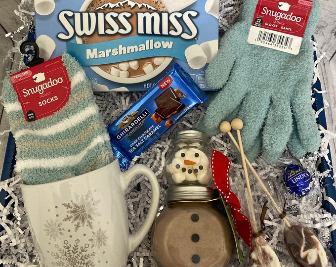 Hot Chocolate Gift Set, Hot Chocolate Box for Her, Hot Chocolate Kit ...