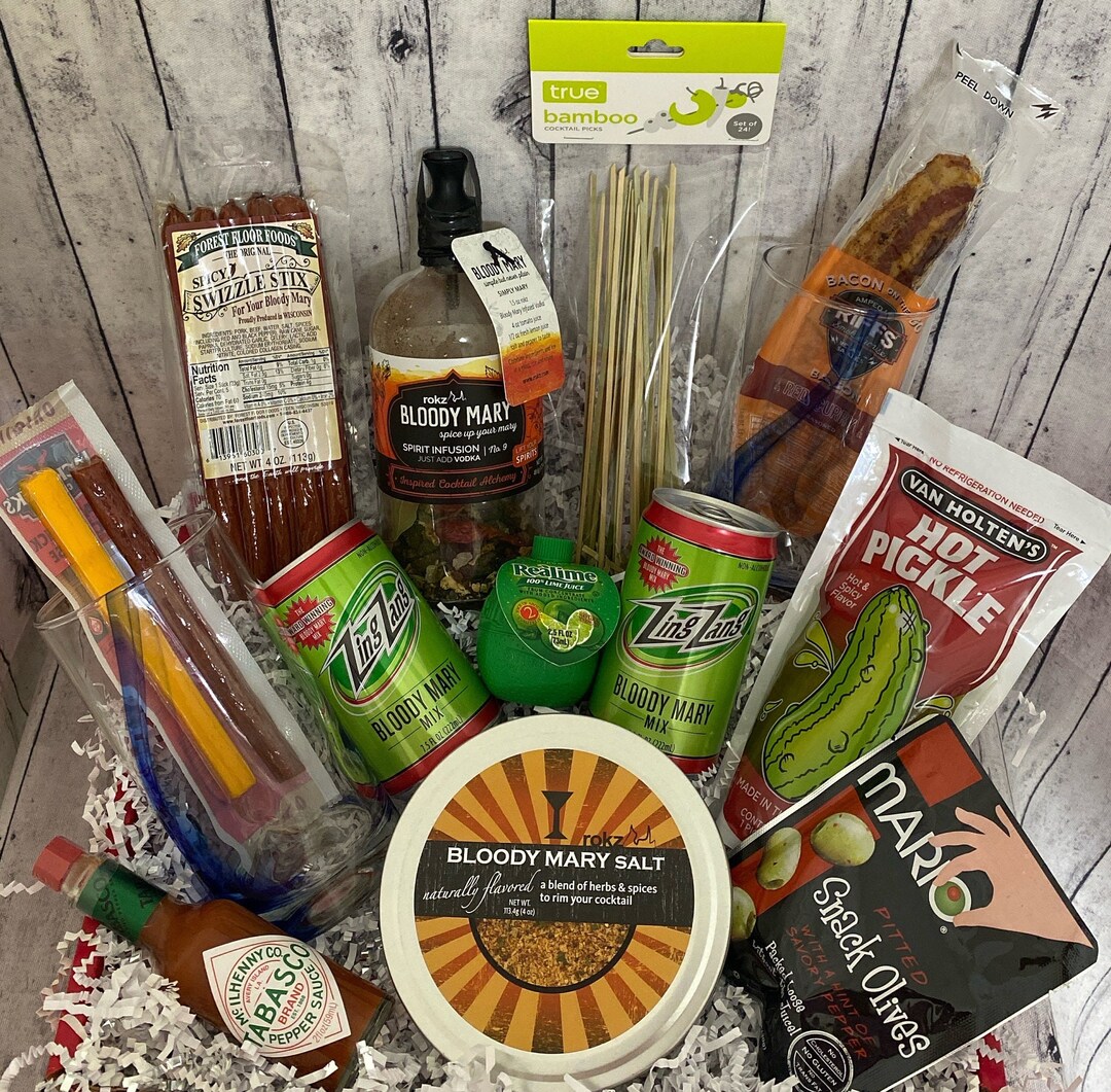 The Ultimate Bloody Mary Gift, Bloody Marys for Two, Cocktail Birthday ...