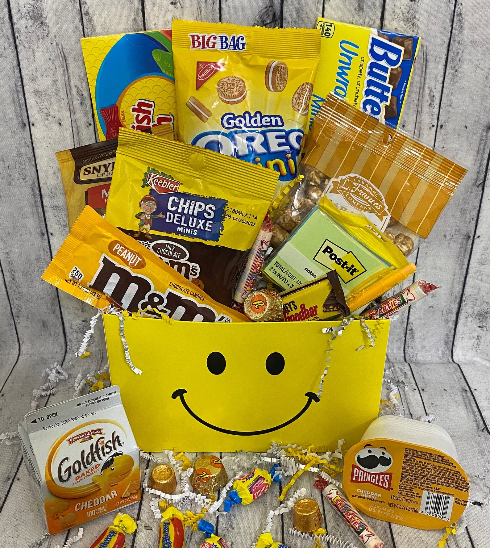 Sending You Smiles Gift Box, Snack Box, Sunshine Gift Box, Thinking of ...