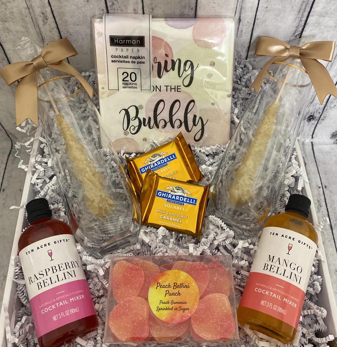 Engagement Gift Box, Wedding Gift Basket, Celebration Gift Box ...