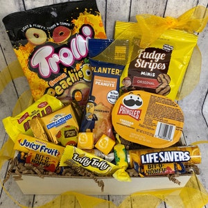 College Care Package, Student Snack Box, Sending You Sunshine Snack Box ...