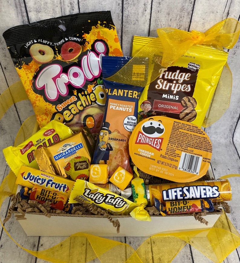 College Care Package, Student Snack Box, Sending You Sunshine Snack Box ...