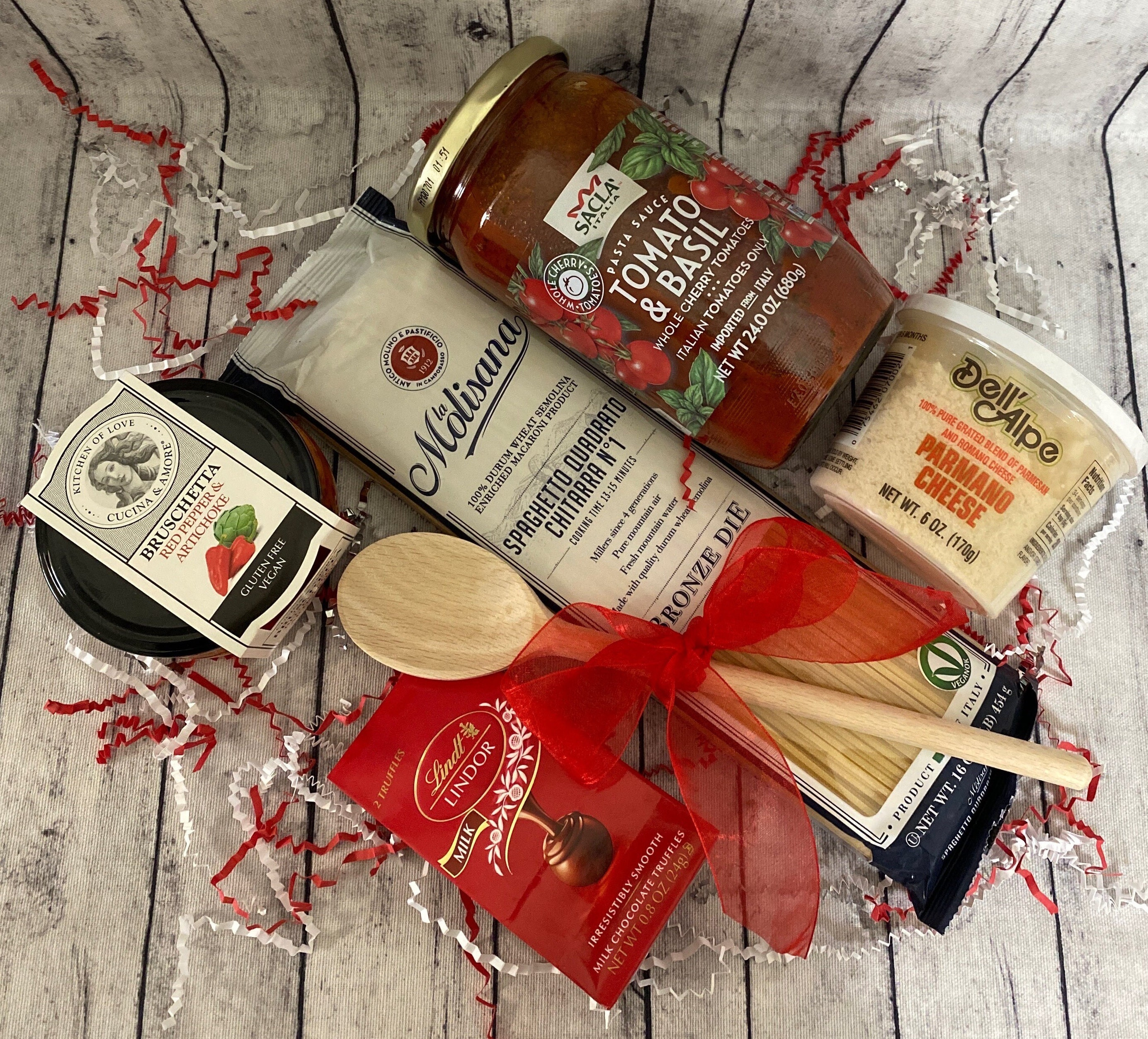 Pasta Dinner Gift, Gourmet Dinner Gift Box, Italian Dinner Gift, Family ...