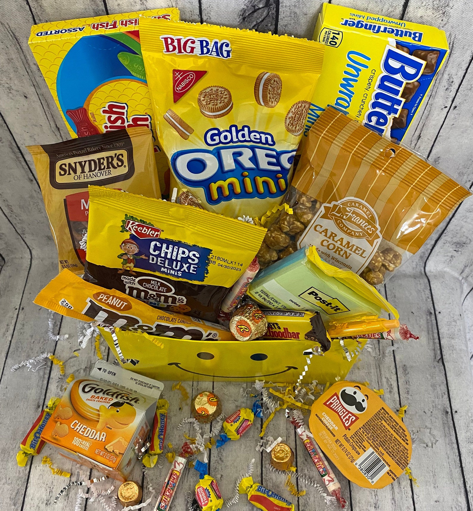 Sending You Smiles Gift Box, Snack Box, Sunshine Gift Box, Thinking of ...