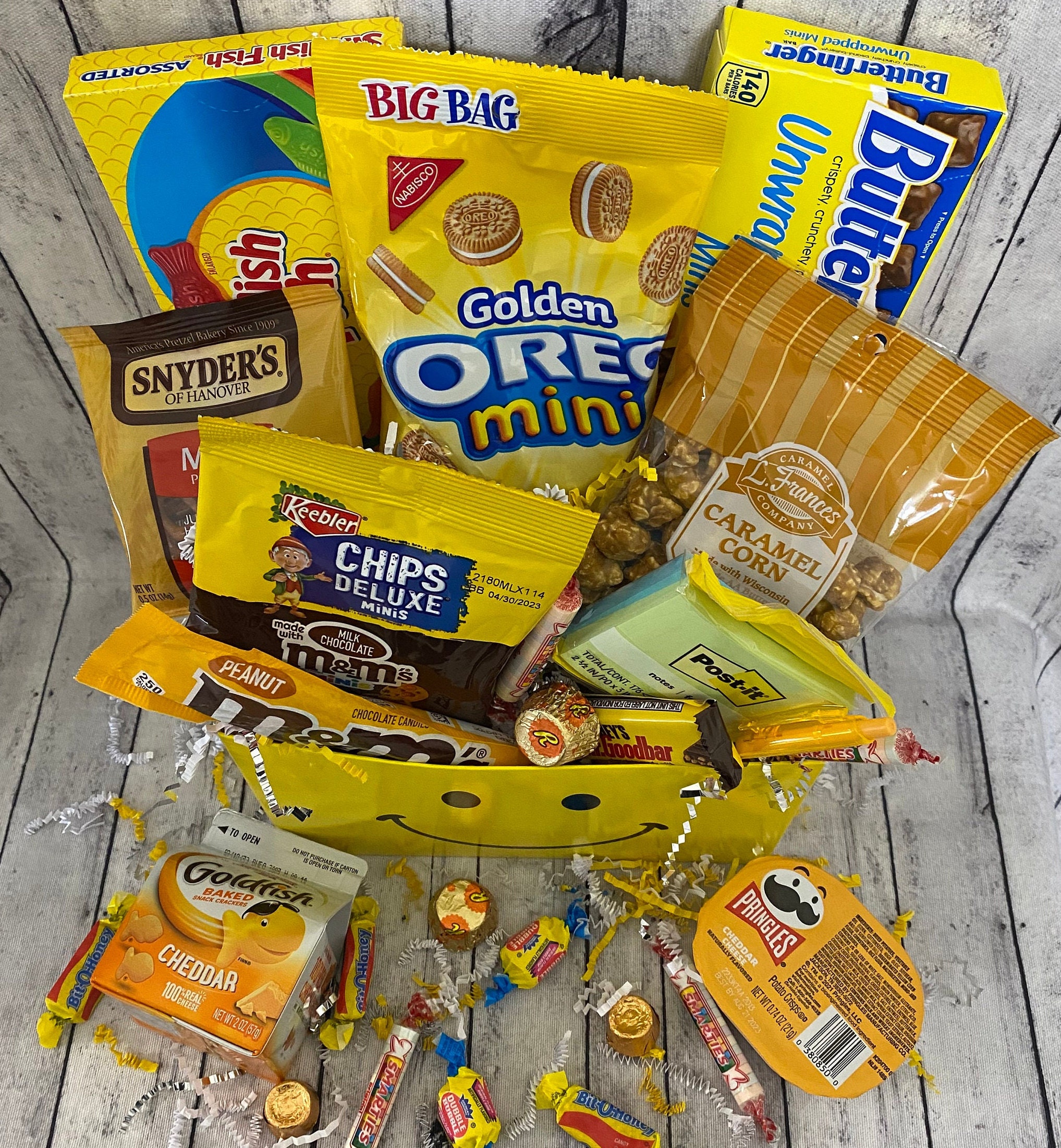 Sending You Smiles Gift Box, Snack Box, Sunshine Gift Box, Thinking of ...