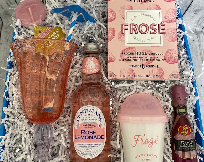 Cocktail Gift Box, DIY Cocktail Box, Thank You Gift, Birthday for Her ...