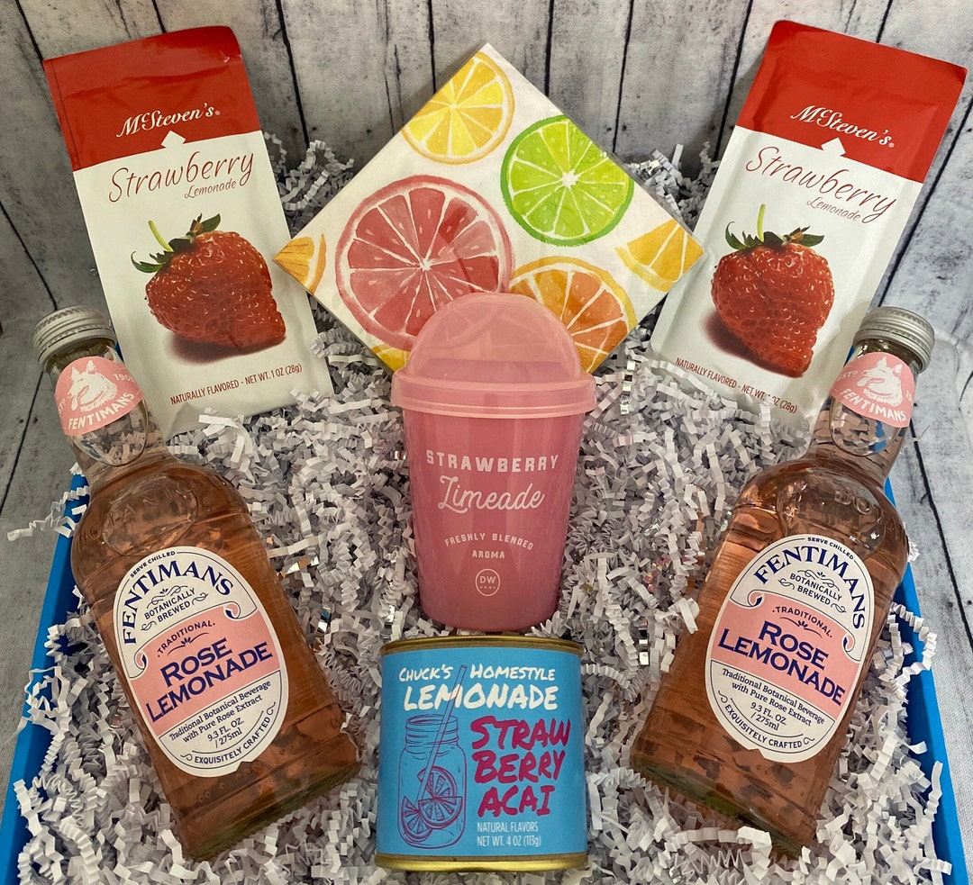 Sending Smiles Gift Summer Lemonade Gift Box DIY Cocktail - Etsy