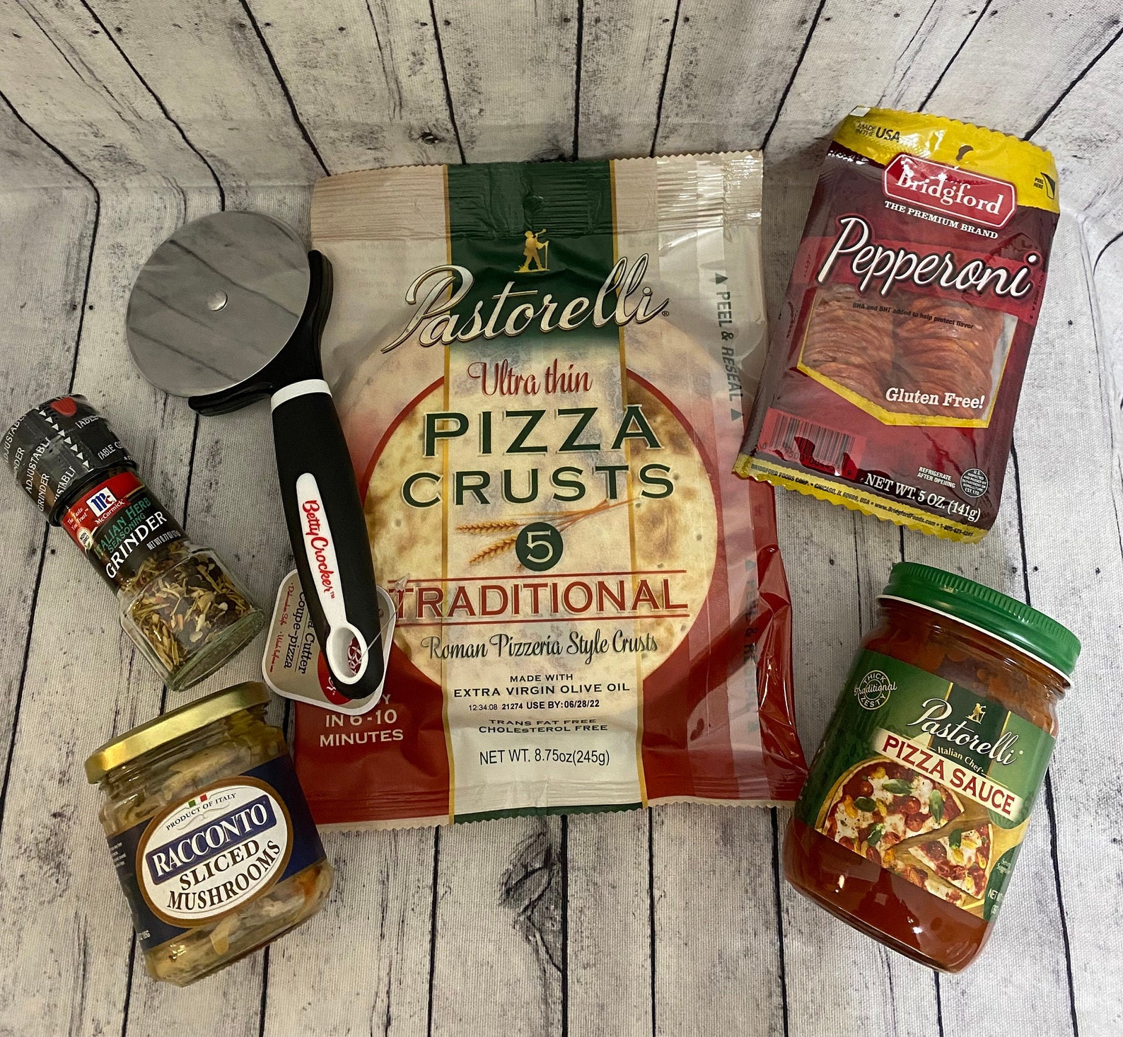 Deluxe Family Pizza Gift Box Pizza Kit Box Housewarming - Etsy