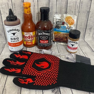 Barbecue Gift Box, BBQ Grilling Box for Men, BBQ Sauce Kit, Birthday ...