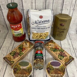 Italian Pasta Dinner, Gourmet Dinner Gift Box, Italian Dinner for Two ...